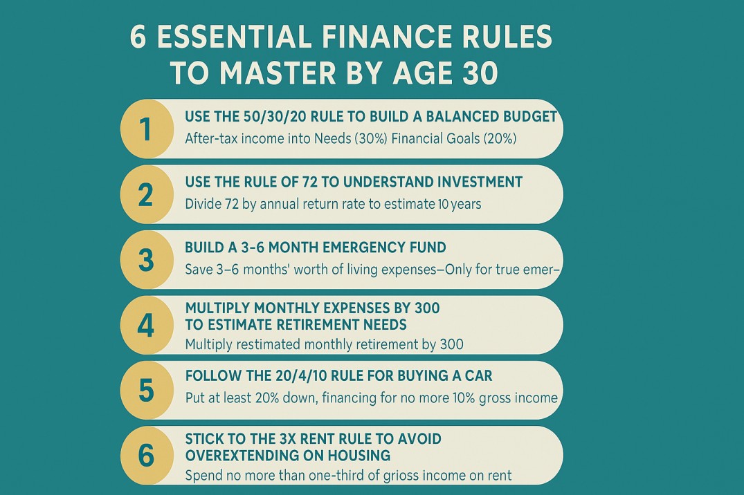 6 Essential Finance Rules to Master by Age 30 (Your Future Self Will ...